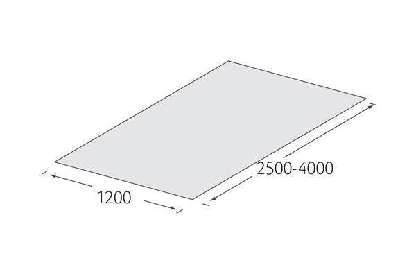 Wonderboard FRP Polyesterplaat 4000 x 1200 mm / 2,3 mm ...